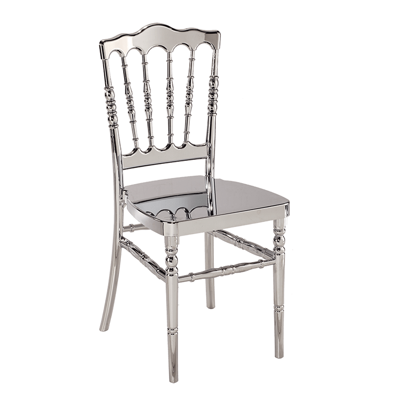 Location Chaise Napoléon III Chrome - Options